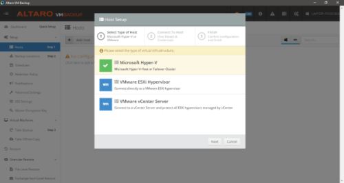 Altaro VM Backup Review: Backup software for Hyper-V & VMware