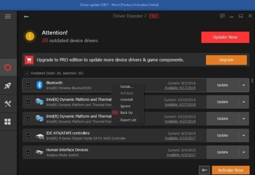 iObit Driver Booster is the best Driver Updater software for Windows
