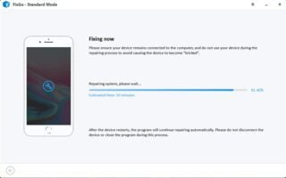 How to fix iPhone stuck on Apple Logo using iToolab FixGo