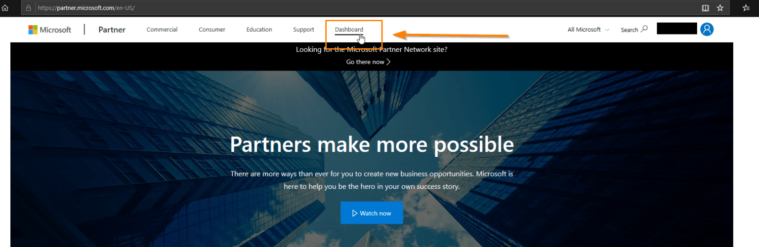 How to create Microsoft Partner Business Profile for Sales Leads