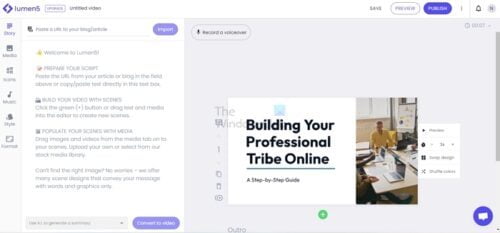 Lumen5 Review: Powerful AI video editor for Creators