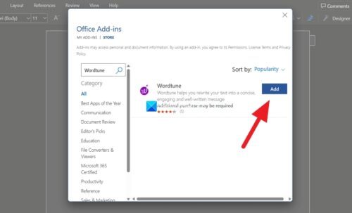 Wordtune Review: How To Install Wordtune Add-in Into Word?