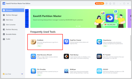 How to run SSD speed test on Windows PC