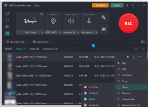 AWZ Screen Recorder Review: Record screen, audio, games, and streaming ...