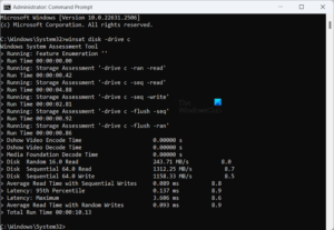 How to run SSD speed test on Windows PC