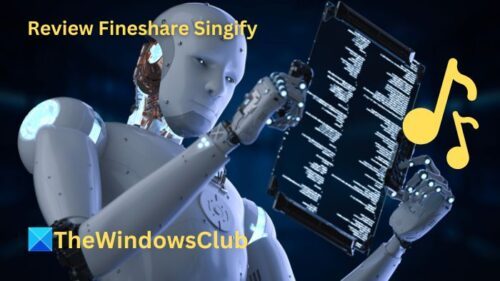 Fineshare Singify AI Cover Song Maker review
