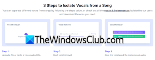 PopPop AI Vocal Remover and Text-to-speech tool for Musicians