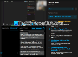 Supercharge Teams experience with Fathom.video's AI Note-Taking